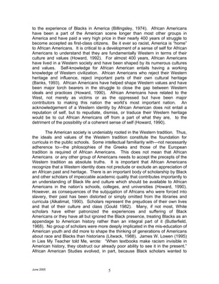 The African American Culture | PDF