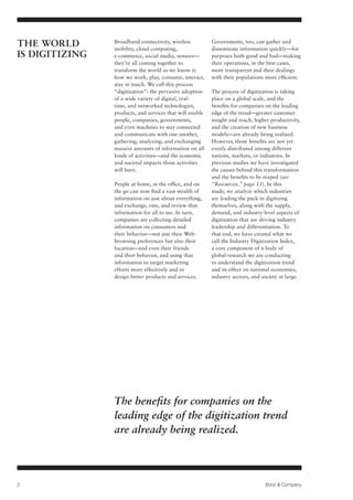 Measuring Industry Digitization: Leaders and Laggards in the Digital Economy | PDF