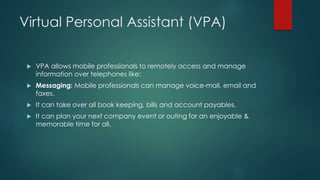 Virtual Personal Assistant | PPTX