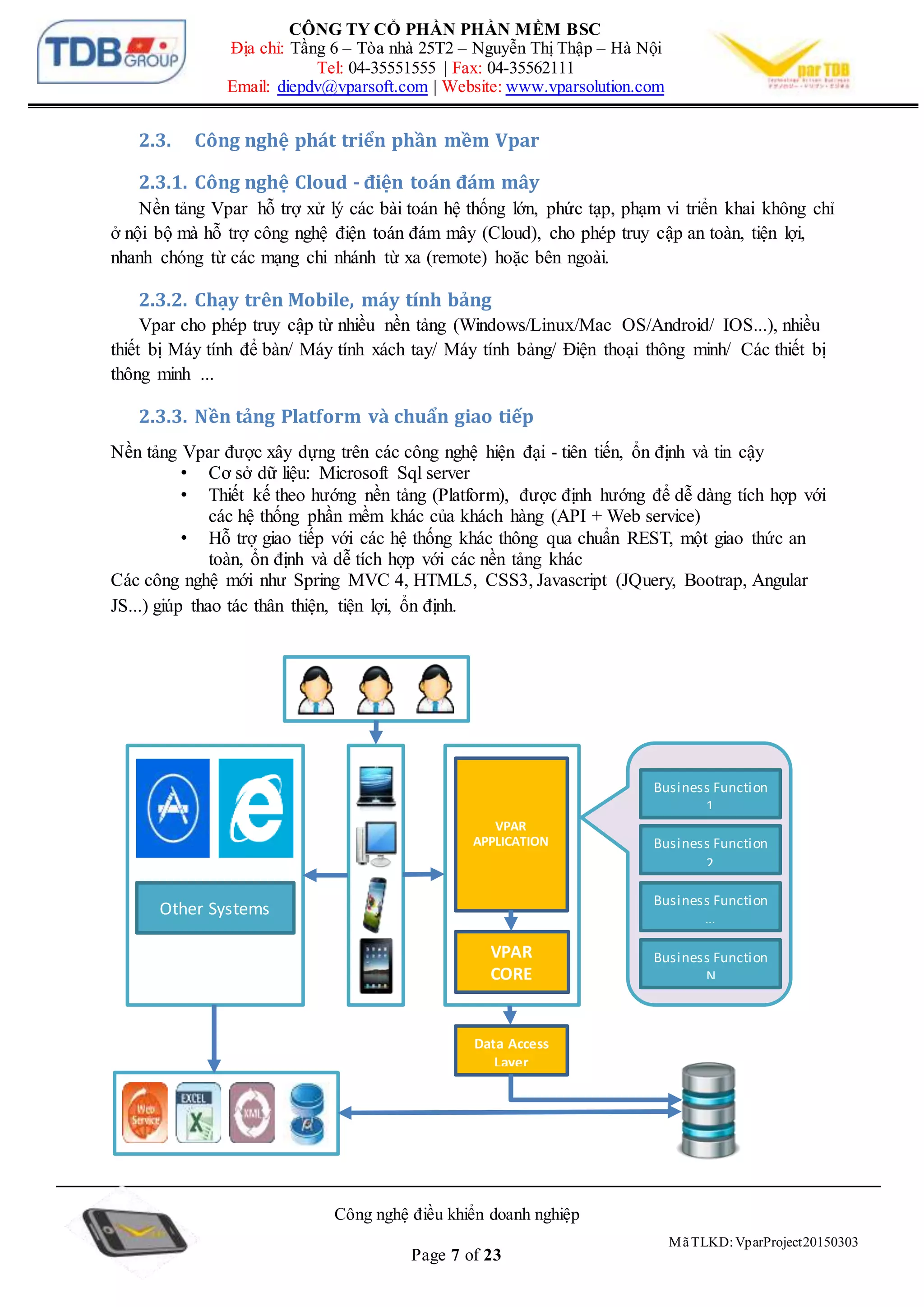 Vpar Project | DOCX