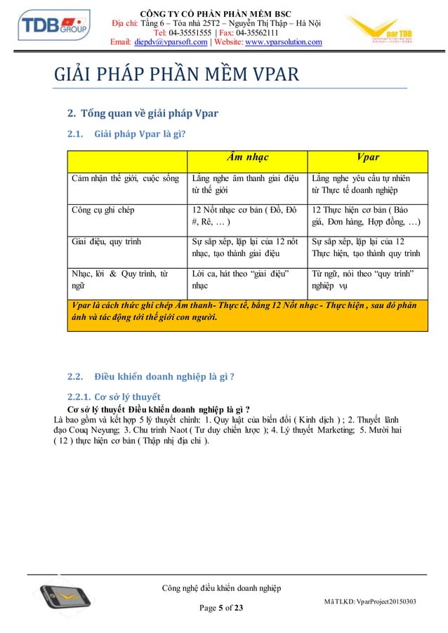 Vpar Project | DOCX