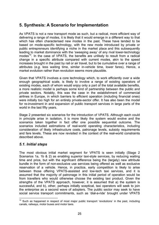 VPATS Stage 3: Implementation | PDF