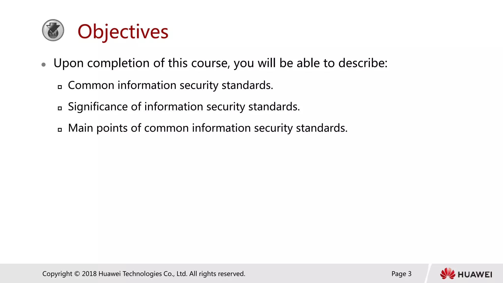 102 Information security standards and specifications | PPTX