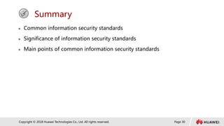 102 Information security standards and specifications | PPTX