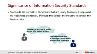 102 Information security standards and specifications | PPTX