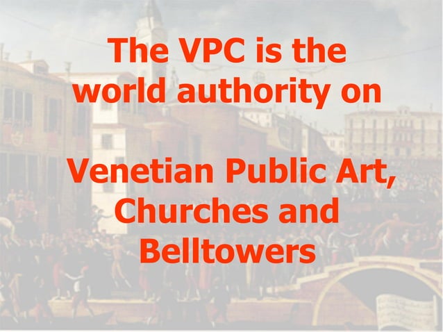 Venice Project Center Anniversary | PPT