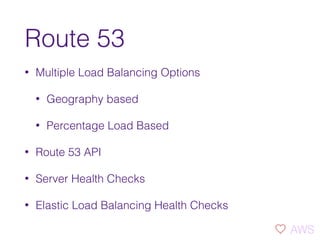 AWS VPC, ELB, Route53 and CloudFront | PPT