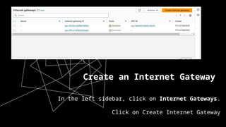 VPC peering2.ppsx VPC creation and VPC peering pptVPC creation and VPC peering pptVPC creation ...