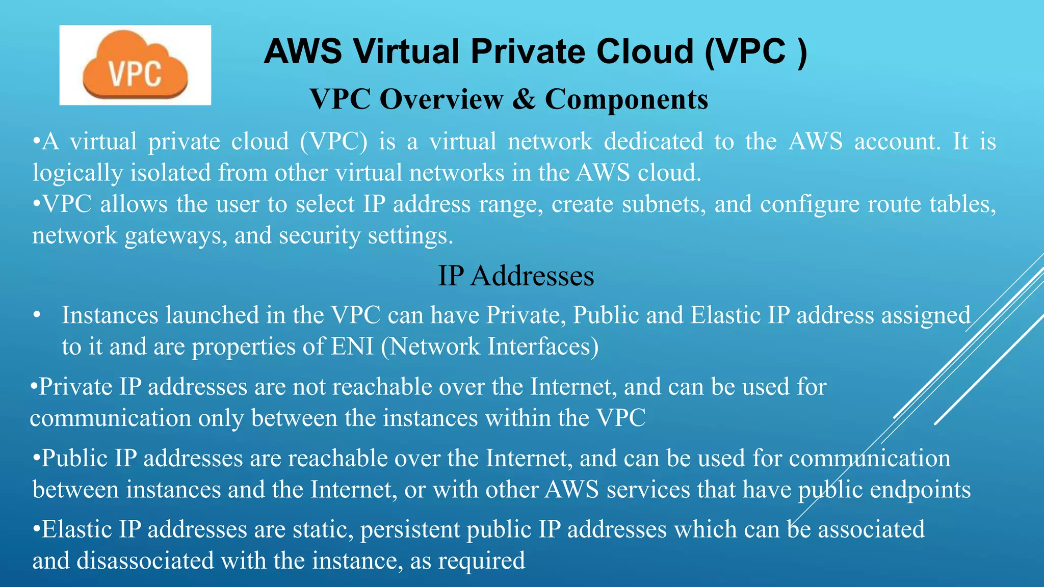 Vpc (virtual private cloud) | PPTX