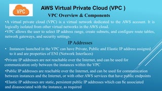 Vpc (virtual private cloud) | PPTX