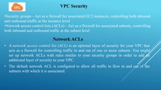 Vpc (virtual private cloud) | PPTX