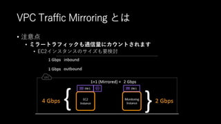 週末趣味のAWS VPC Traffic Mirroring | PPTX