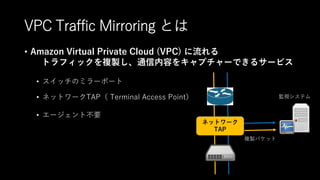 週末趣味のAWS VPC Traffic Mirroring | PPTX