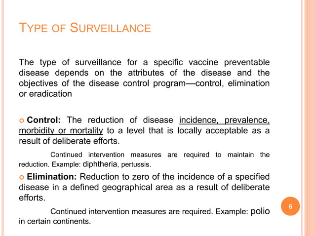 Vpd surveillance system | PPTX | Infectious Diseases | Diseases and ...