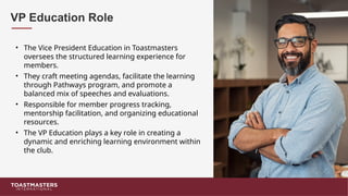 VP Education for Toastmasters Leadership.pptx