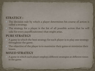 Game Theory | PPTX