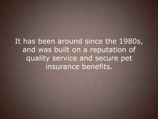 VPI Pet Insurance | PPT