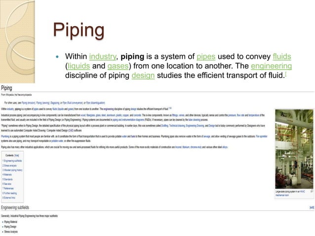 Piping layout/ Subsea | PPT