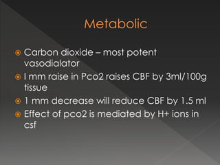 Cerebral circulation | PPTX