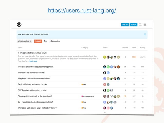 Why Rust? - Matthias Endler - Codemotion Amsterdam 2016 | PPT