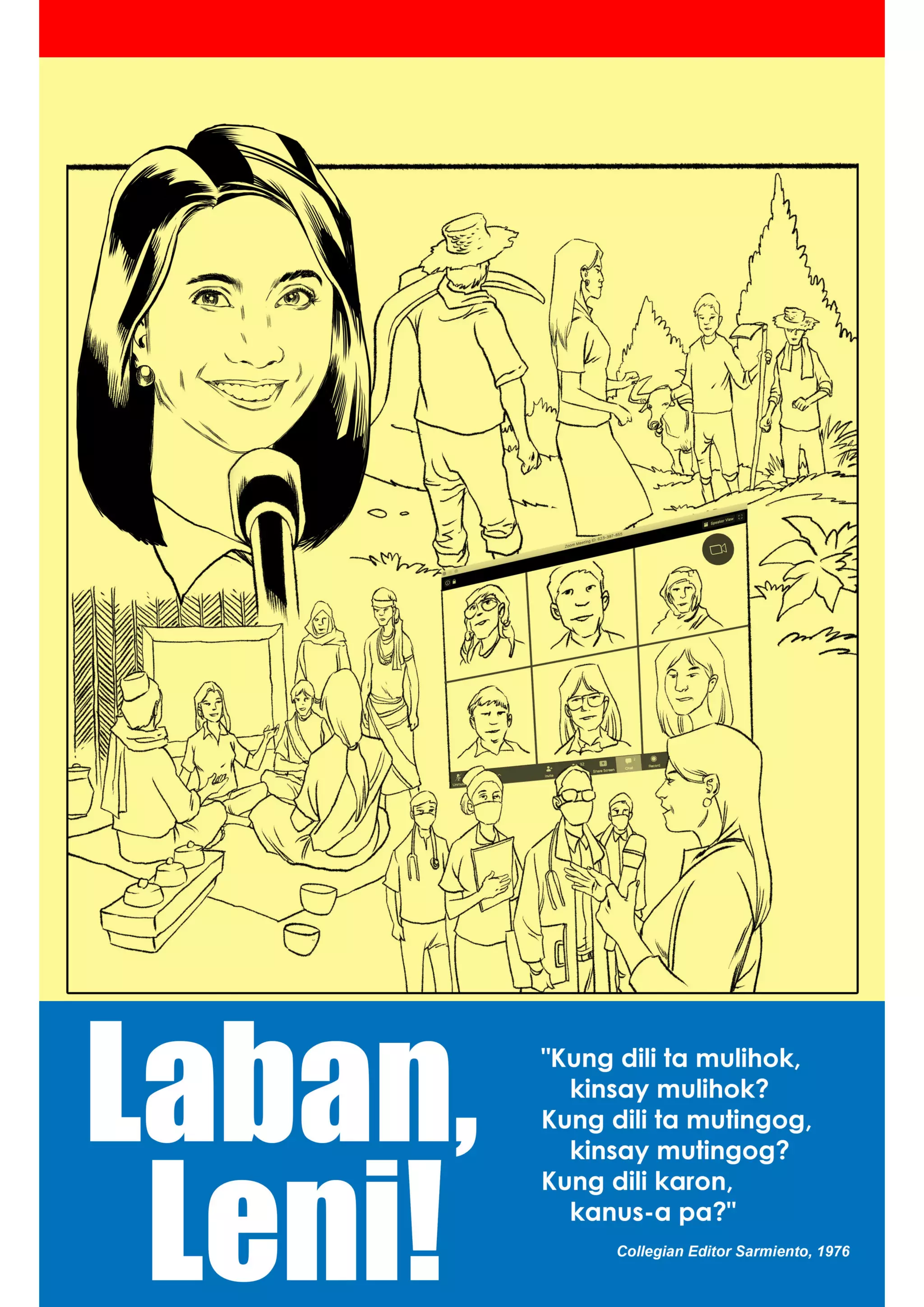 Leni Robredo Komiks (Bisaya Version) | PDF