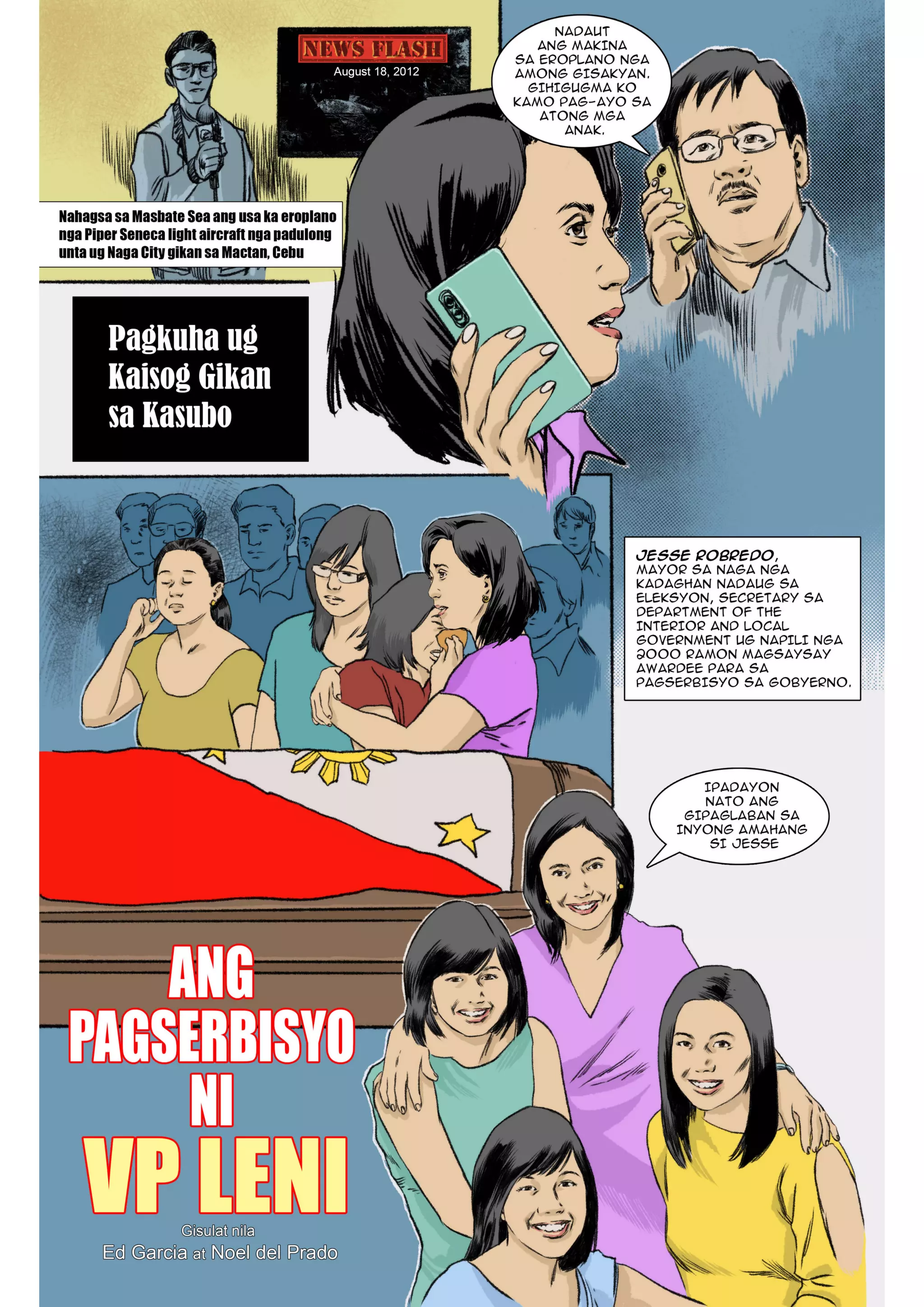 Leni Robredo Komiks (Bisaya Version) | PDF