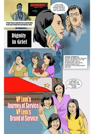Leni Robredo Komiks (English Version) | PDF