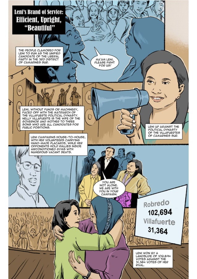 Leni Robredo Komiks (English Version) | PDF
