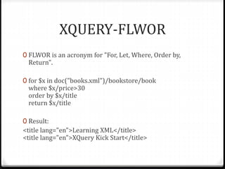 Introduction to MarkLogic NoSQL | PPT