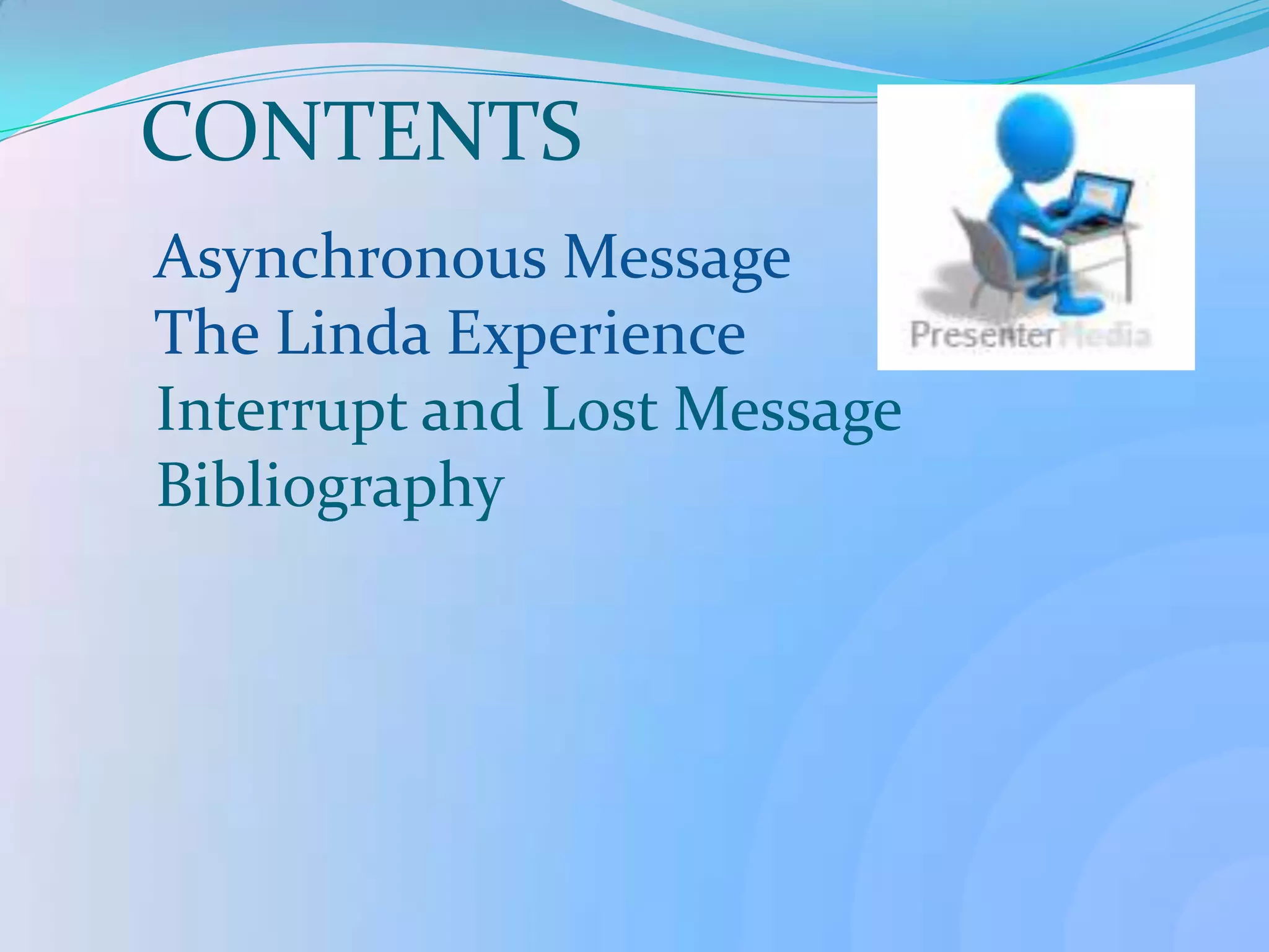 Asynchronous Message Passing | PPT