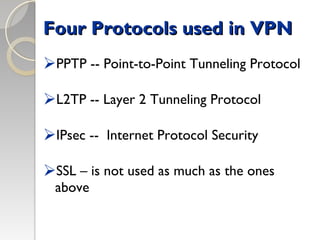 Virtual private network | PPT