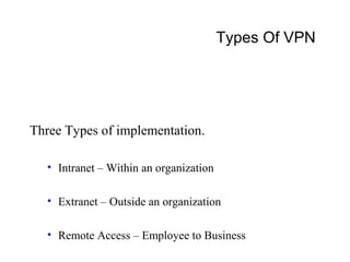 Vpn " Virtual Private Network " | PPT