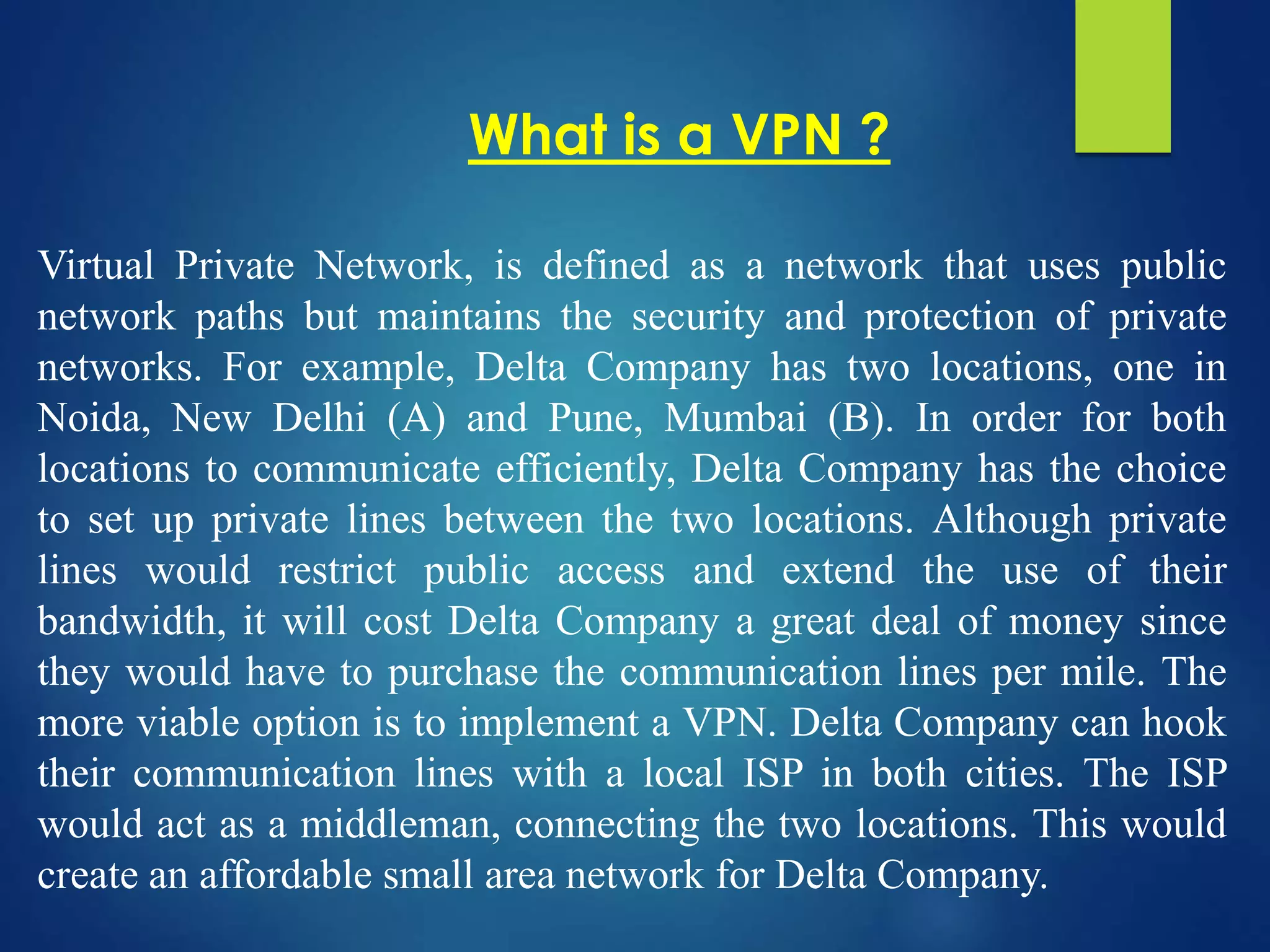 Virtual Private Network | PPT