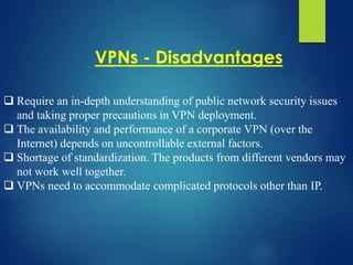 Virtual Private Network | PPT