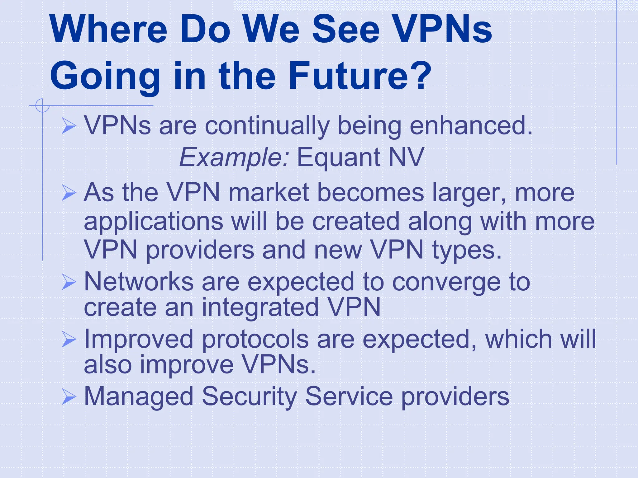 Fundamentals of Virtual Private Networks (VPNs) | PPT