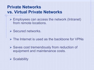 virtual private network vpn pros and cons | PPT