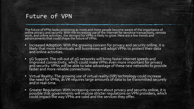 Presentation on VPN | PPTX | Internet | Computing