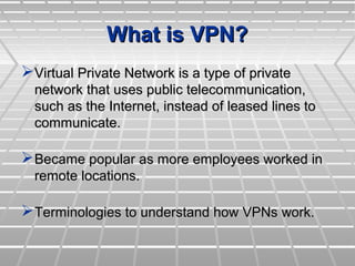Vpn presentation | PPT