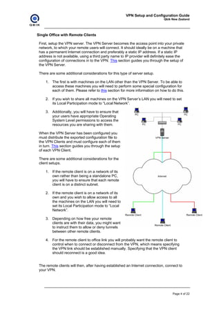 Vpn setup guide | PDF
