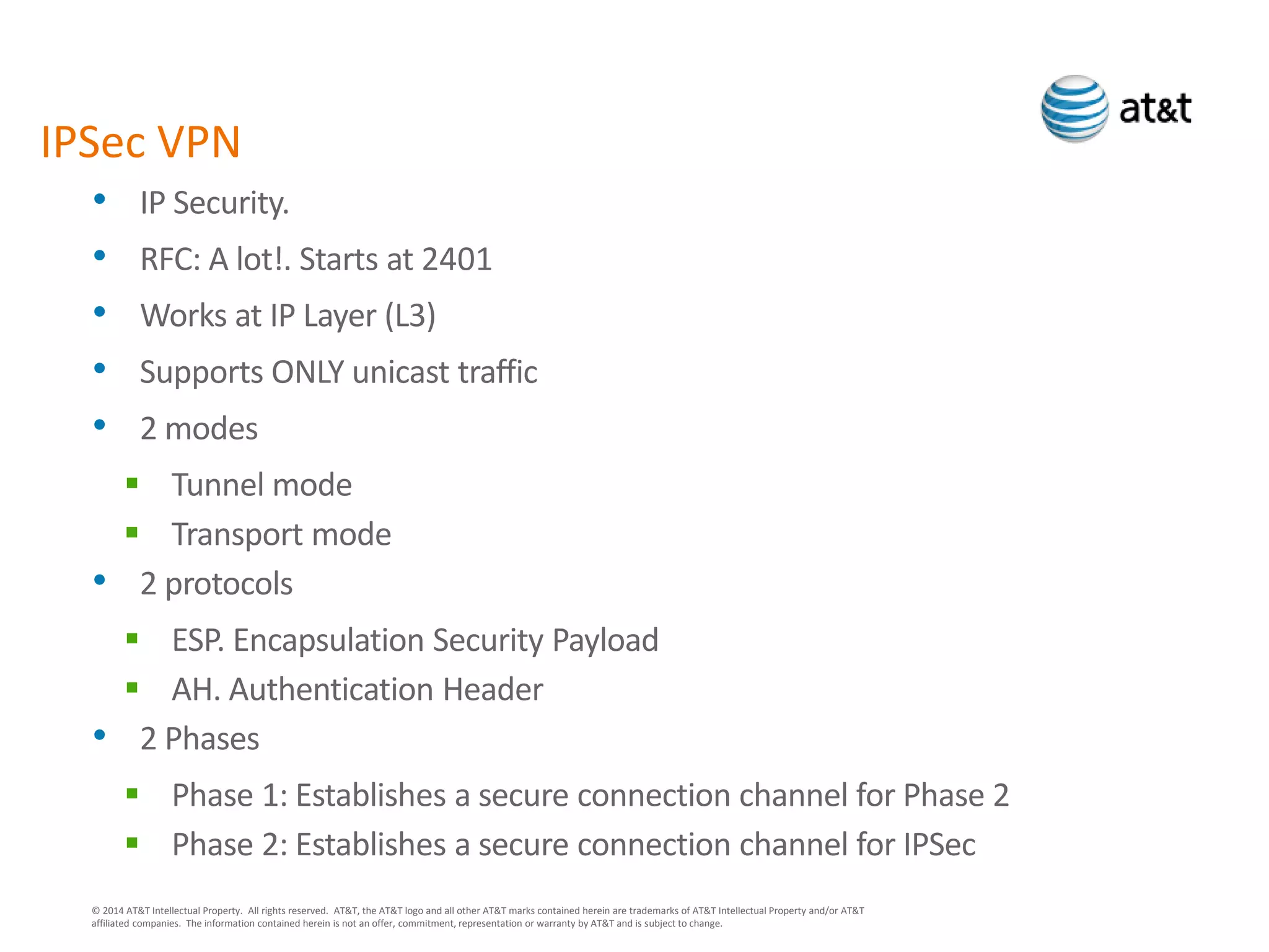 IPSec VPN Basics | PPTX