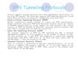 Vpn Virtual Private Network | PPT