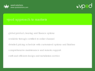 Vpod Presentation | PPT | Web Conferencing | Computer Software and ...