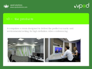 Vpod Presentation | PPT | Web Conferencing | Computer Software and ...