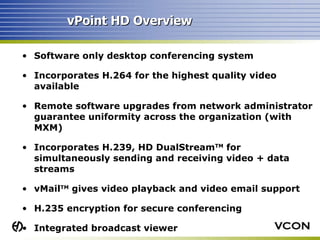 vPoint HD briefing.ppt | Computing | Technology & Computing