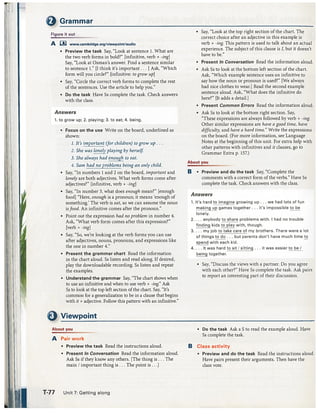 Viewpoint teacher's book | PDF