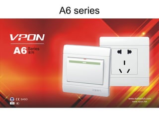 VPON Electric switches & sockets products | PPT | Business | Business ...