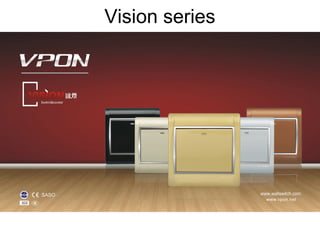 VPON Electric switches & sockets products | PPT | Business | Business ...