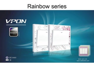 VPON Electric switches & sockets products | PPT | Business | Business ...