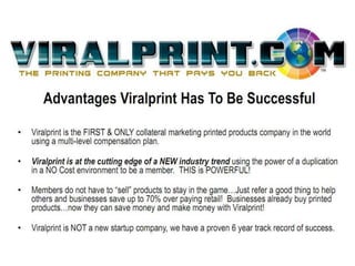 ViralPrint Business Opportunity | PPT