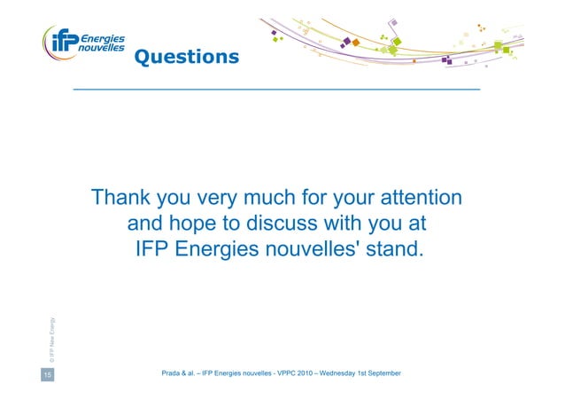 Li-ion - VPPC 2010 Oral Presentation | PPT